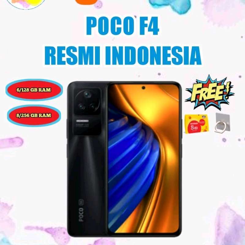 Promo XIAOMI POCO F4 (RAM 6/128GB & 8/256GB) GARANSI RESMI XIAOMI - 6/ ...