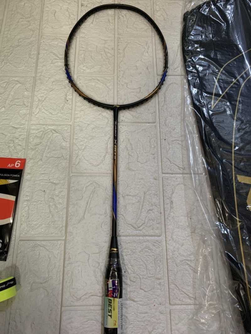 Jual Raket Badminton Lining Turbo X 80 Gen Iii/turbo X80 Iii Komplit ...