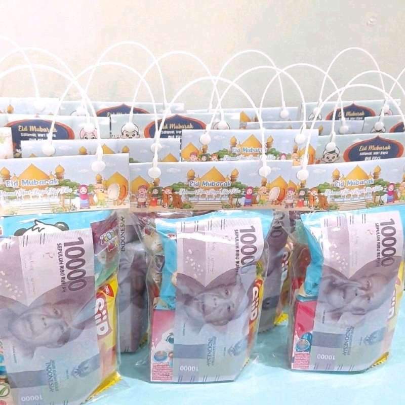 Jual Paket Snack Lebaran Anak/ Hampers Anak Idul Fitri/ Thr Anak ...