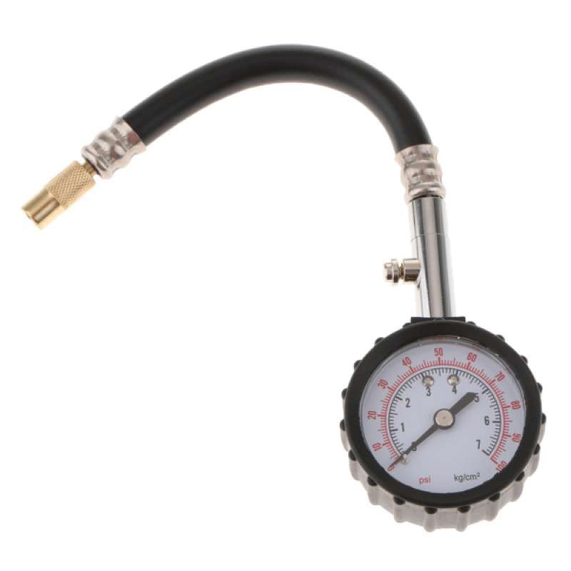 Jual Auto Motor Car Truck Bike Tyre Tire Air Pressure Gauge Dial Meter ...