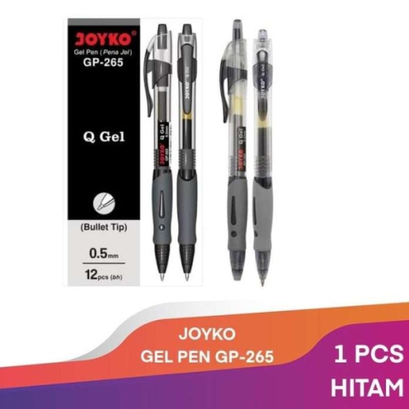 Jual PULPEN JOYKO GEL PEN HITAM GP-265 PEN JOYKO BALLPOINT 1 PCS GP-265 ...