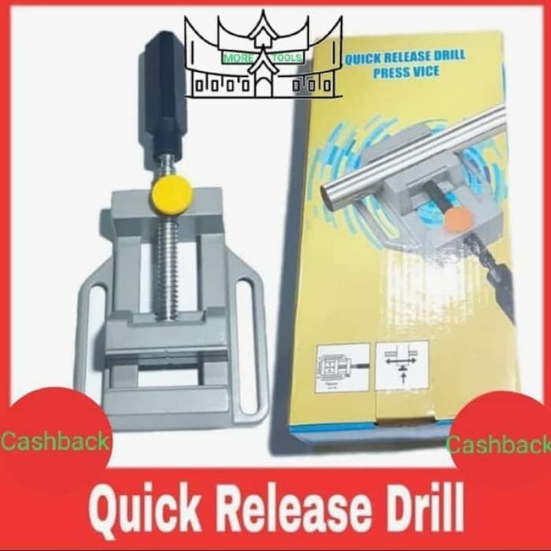 Promo Quick Release Drill Press Vice Ragum Catok Stand Bor Diskon 23% Di Seller Ponda Store ...