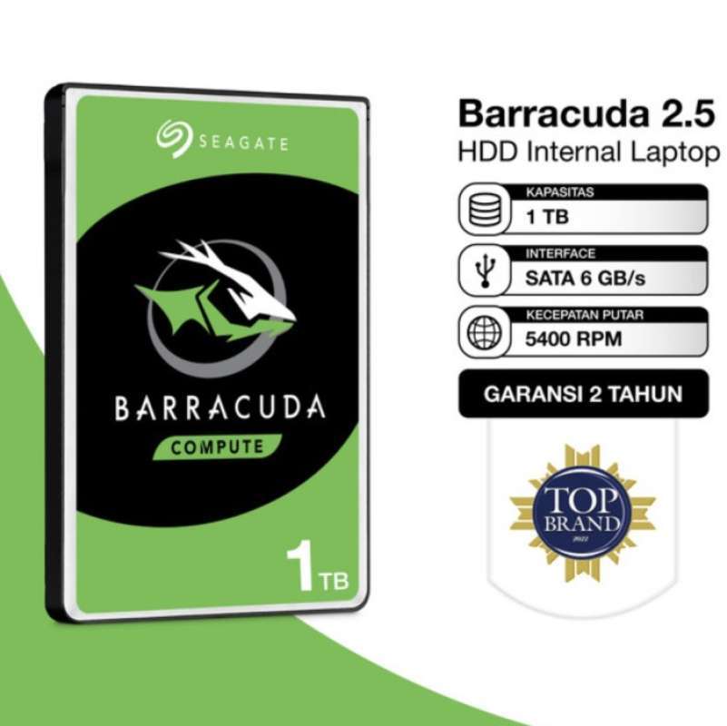 Jual Seagate Barracuda Hardisk Internal Laptop 1TB SATA Garansi Resmi di Seller Meena Store ...
