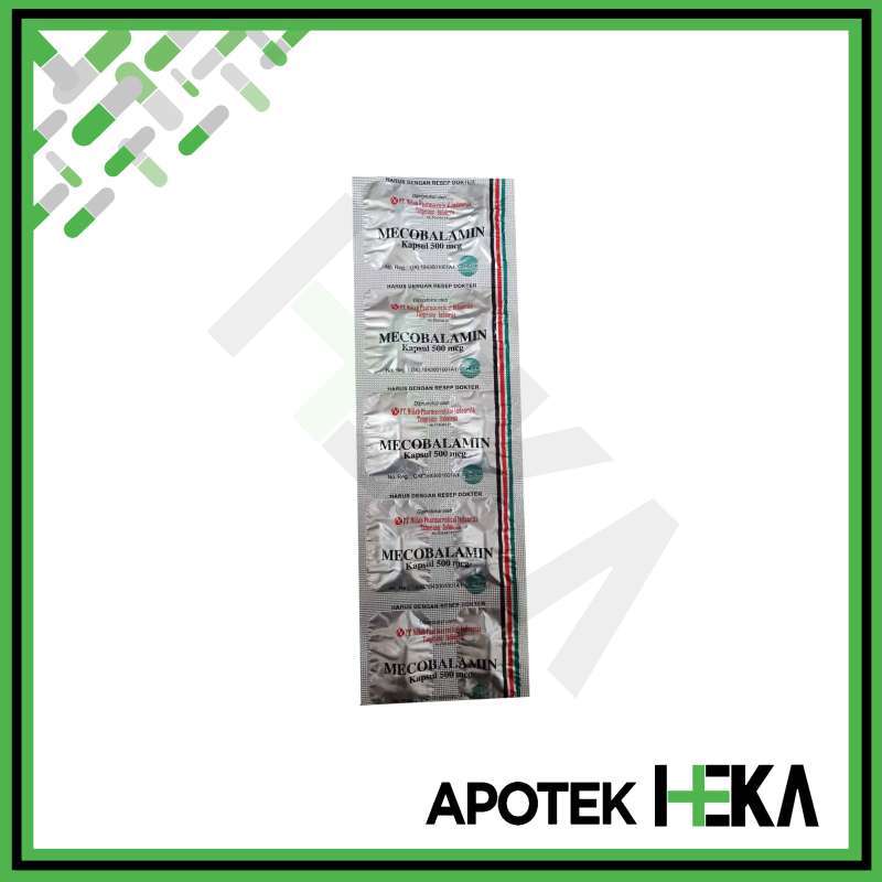 Jual Mecobalamine 500 Mcg Nulab Tablet Di Seller Apotek Heka Semarang Official Store - Sekayu ...
