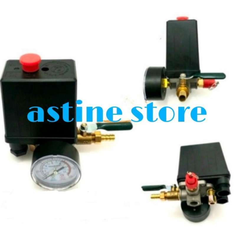 Promo Pressure Switch/Otomatis Kompresor Angin Portable Set Diskon 34% ...