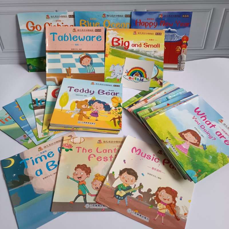 Jual avita.id TERMURAH Buku Cerita Anak Bahasa Inggris (Scan QR CODE ...