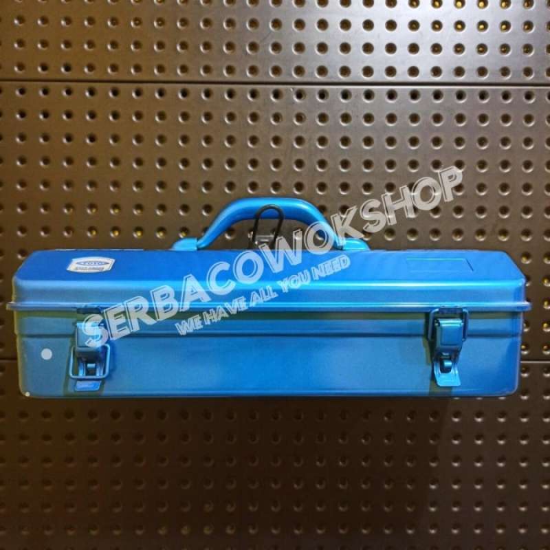 Promo TOYO Y-410 Tool Box Besi 1 Susun Ori Japan Toolbox Besi 41x15x12 ...