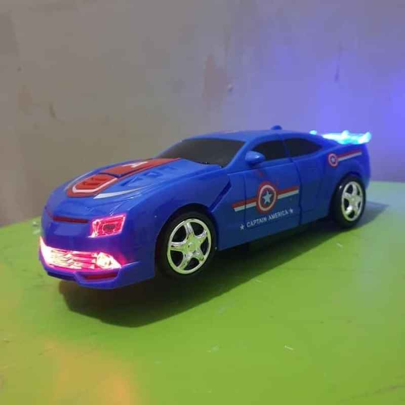 Jual mobil remote control robot captain america Rc transformer 2in1 ...