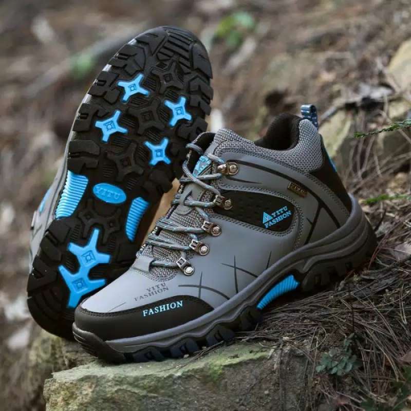 Promo Sepatu Pria Hiking Tracking Gunung Diskon 7% di Seller DMC PUNCAK ...