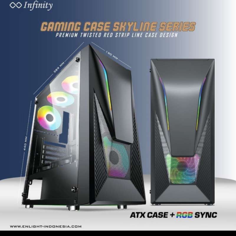 Jual PC Rakitan intel CORE I5-10400F GEN 10 {GTX 1650 Super 4GB DDR6/8GB} - HITAM di Seller ...