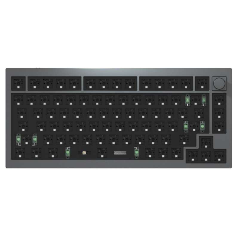 Promo Keychron Q1 BAREBONE Knob Version QMK Custom Mechanical Keyboard ...