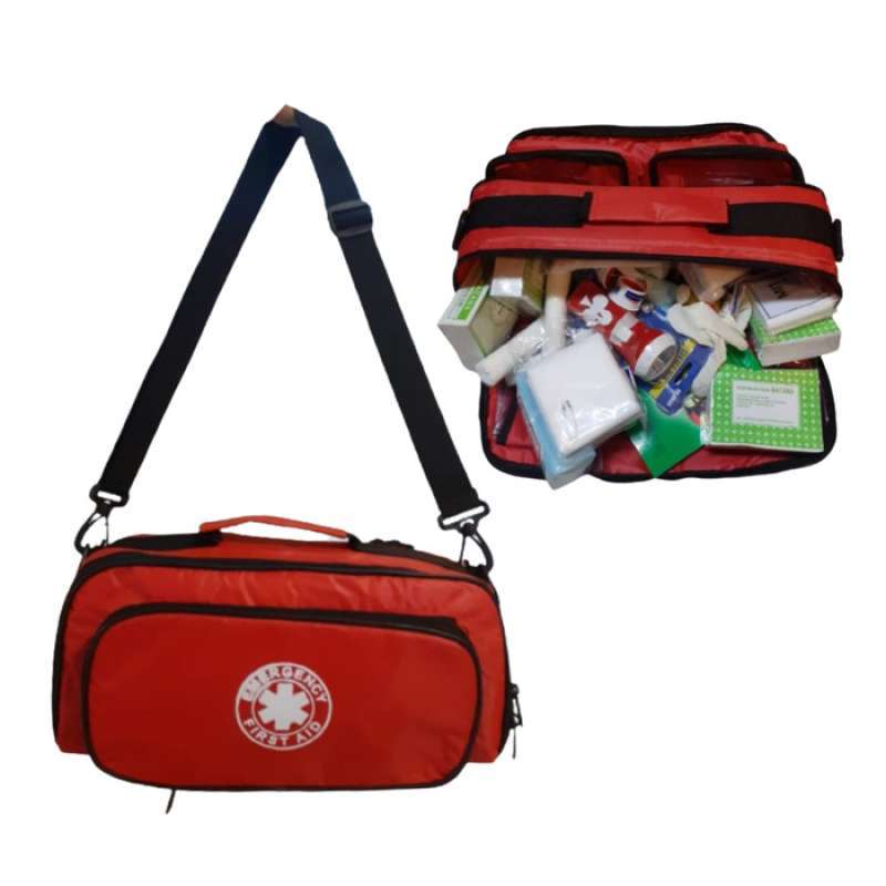 Promo Tas Emergency First Aid Kit Isi P3k Type A Diskon 5% Di Seller ...