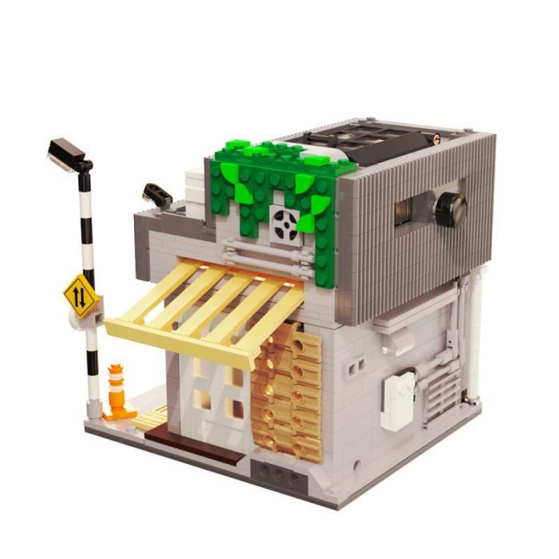 Jual Double E Cada Summer Japanese Coffee Shop C66007w Mainan Balok Di ...