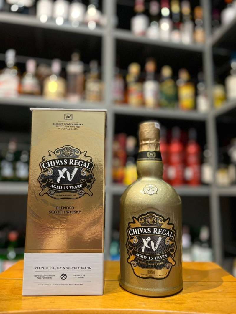 Jual CHIVAS REGAL XV GOLD AGED 15 YEARS BLENDED SCOTCH WHISKY di Seller Sans Liquor Store - Kota ...