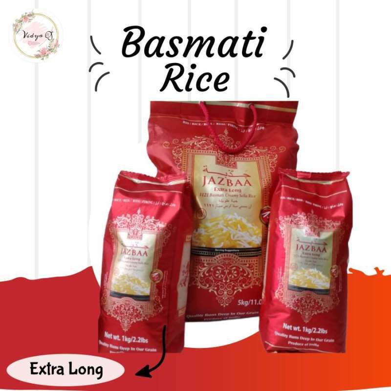Jual Beras Basmati/ Basmati Rice 1 kg di Seller Vidya OS - Kab. Deli Serdang, Sumatera Utara ...