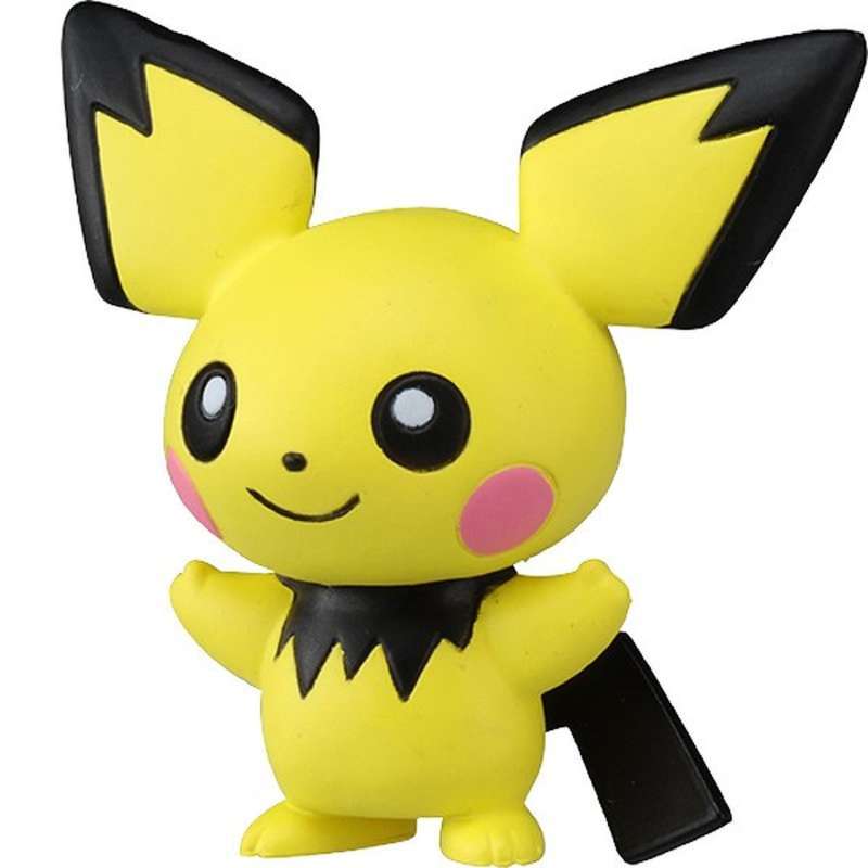 Promo Takara Tomy Moncolle Pokemon Pichu Action Figure Diskon 40% di ...