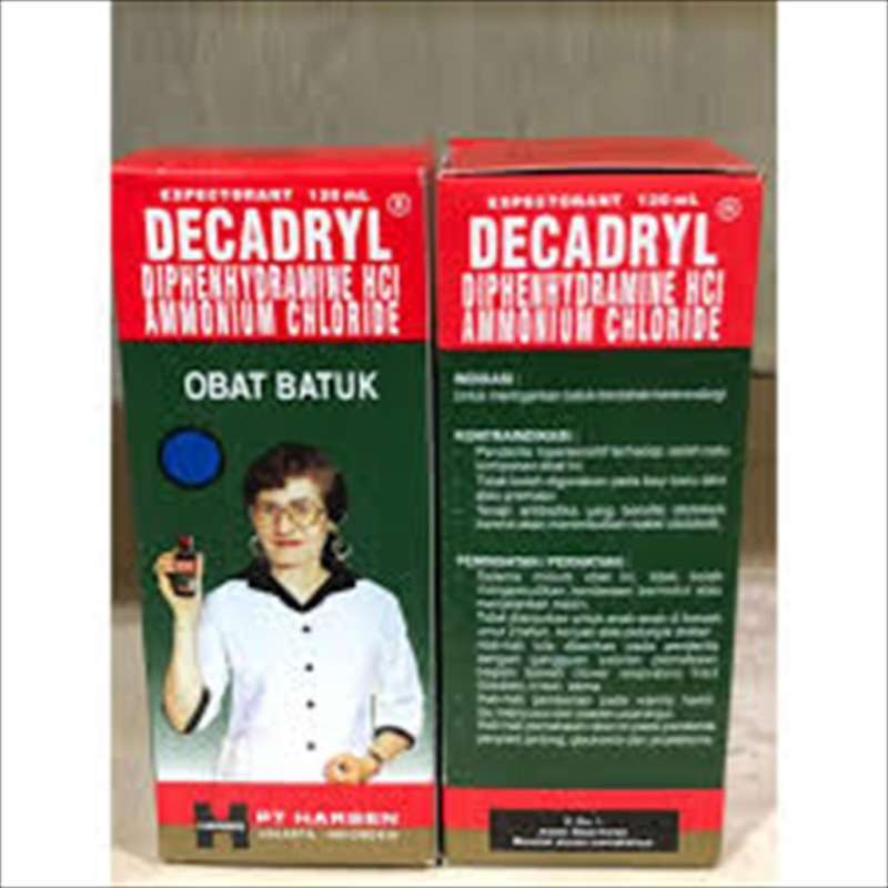 Promo Decadryl Obat Batuk Sirup Isi 120 Ml Diskon 21% Di Seller Mulia ...