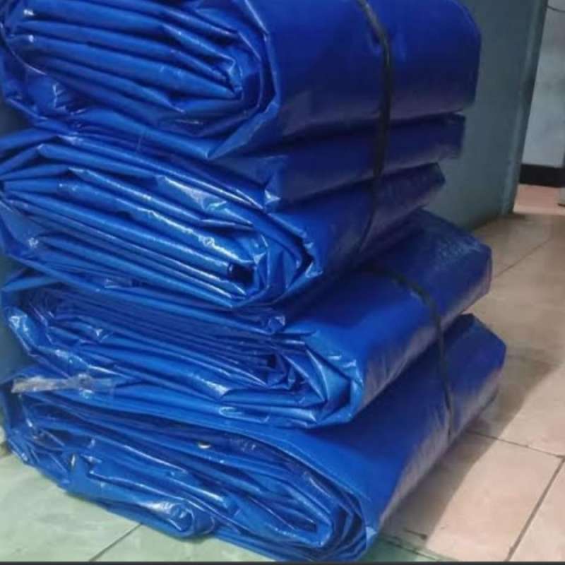 Promo terpal plastik tipe A2 ukuran 5x9 bahan berkualitas sambungan ...