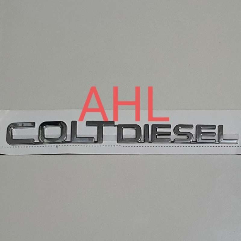 Promo Limited Emblem Mitsubishi Colt Diesel / Logo Colt Diesel Canter ...
