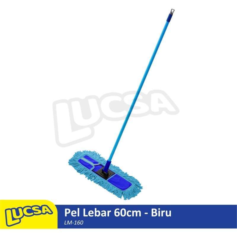 Jual Lucsa Pel Lebar 60cm - Alat Pel Sapu Lantai Lobby Dust Mop di ...