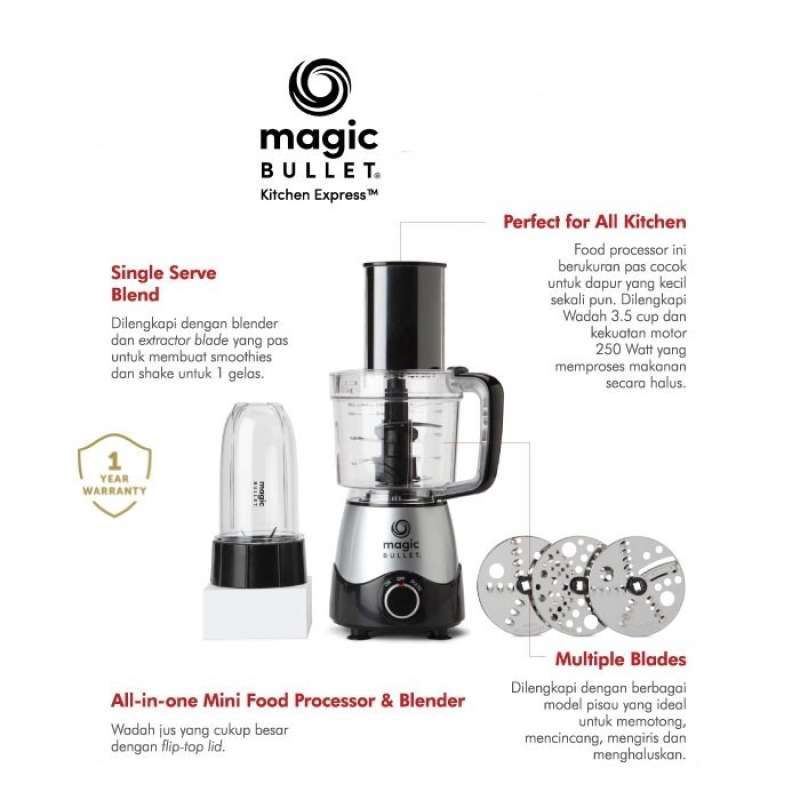 Jual Magic Bullet Kitchen Express All In One Mini Food Processor ...