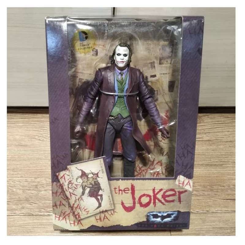 Jual Neca Joker The Dark Knight Batman Tdk Heath Ledger Recast Di ...