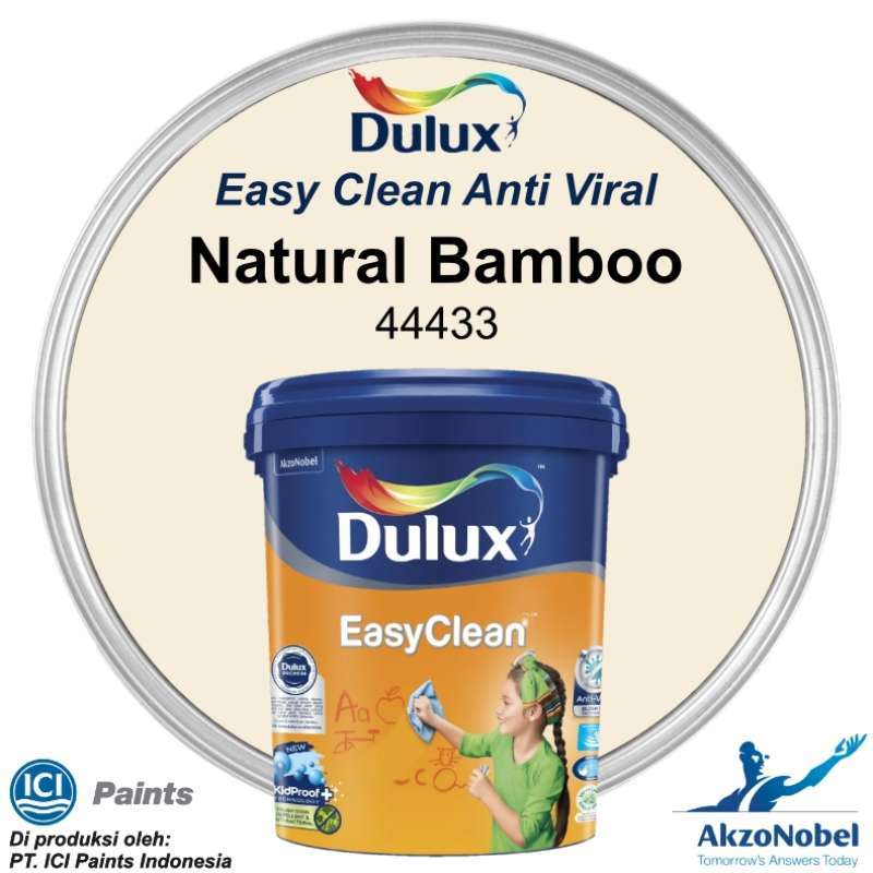 Jual Cat Dulux Easy Clean Bamboo Original Murah - Harga Diskon Juli ...