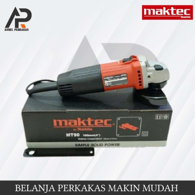 Promo Mesin Gerinda Tangan 4 Mt90 Maktek Diskon 23% di Seller SENTRA ELEKTRONIC STORE - Kalibata ...