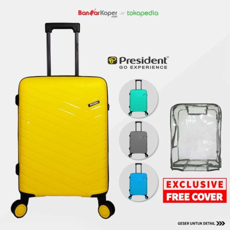 Jual Tas Koper President Original Koper 28 Inch Expand Anti Theft Ppz ...