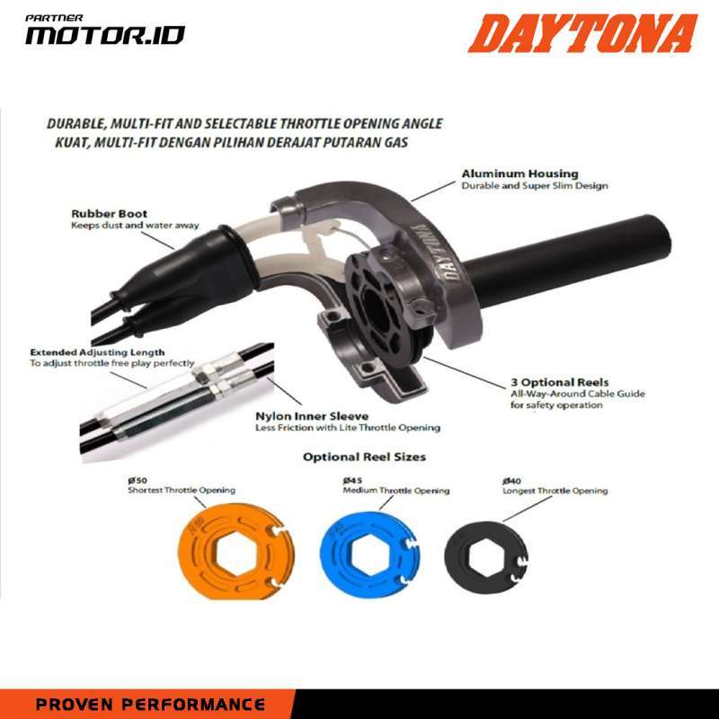 Jual Gas Spontan Daytona Yamaha R15 Mx King Honda Cbr Suzuki Gsx R150 ...