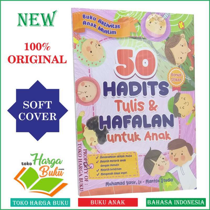 Promo 50 Hadits Tulis Dan Hafalan Untuk Anak - Buku Aktivitas Anak Muslim - Al-kautsar Kids ...