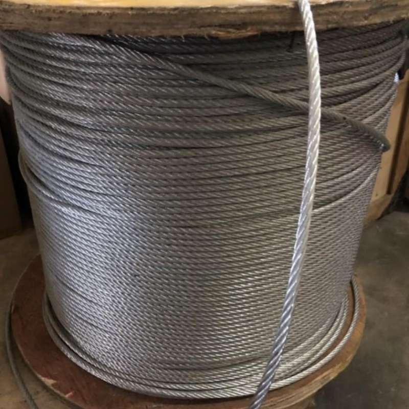 Jual tali kawat seling kabel seling sling galvanis 6mm anti karat wire rope di Seller Selalu ...