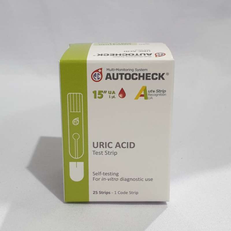 Jual Autochek Uric Acid - Test Strip Asam Urat Autocheck Di Seller Anes ...