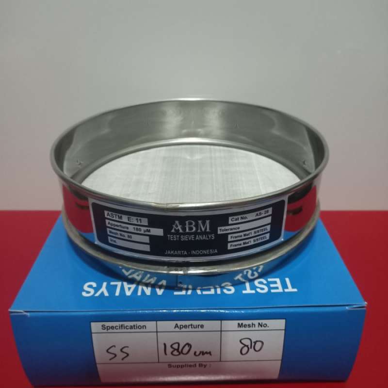 Jual Test Sieve Mesh 80(180 Micron) Di Seller Anes Medika Center - Tugu ...