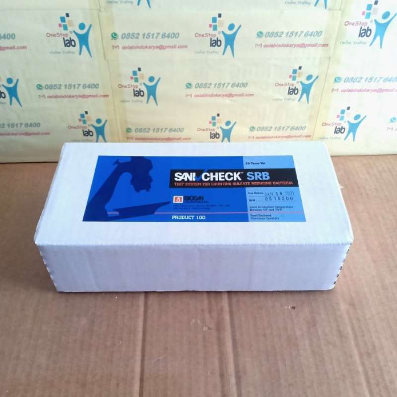 Jual Biosan Sani-check Srb Kit Sulfate Reducing Bacteria Test Kit 25/pk ...