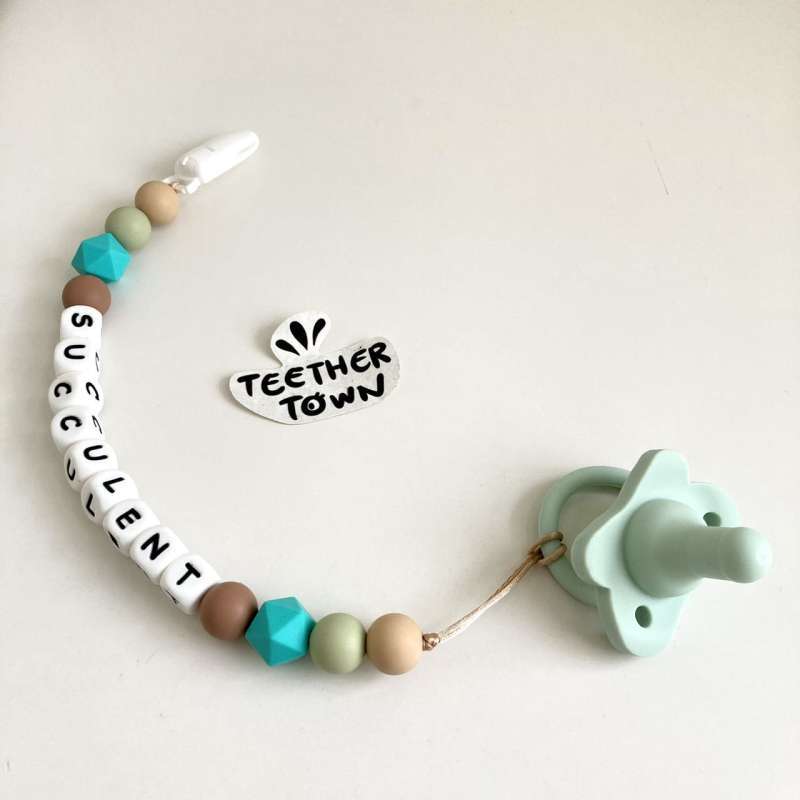 Jual DR. BROWNS PACIFIER SET (Happy Paci + Tali Nama Custom) - 3 Huruf ...