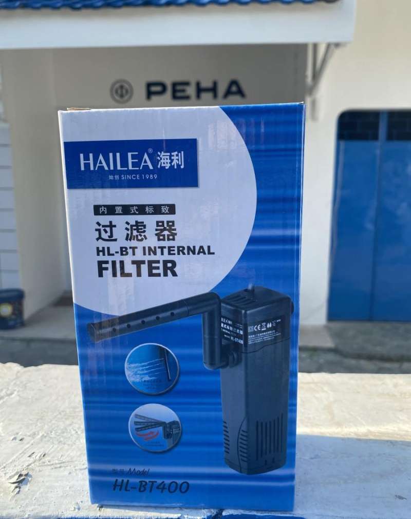 Jual Hailea Hl-bt400 Internal Filter Akuarium Aquarium 7 Watt Di Seller ...