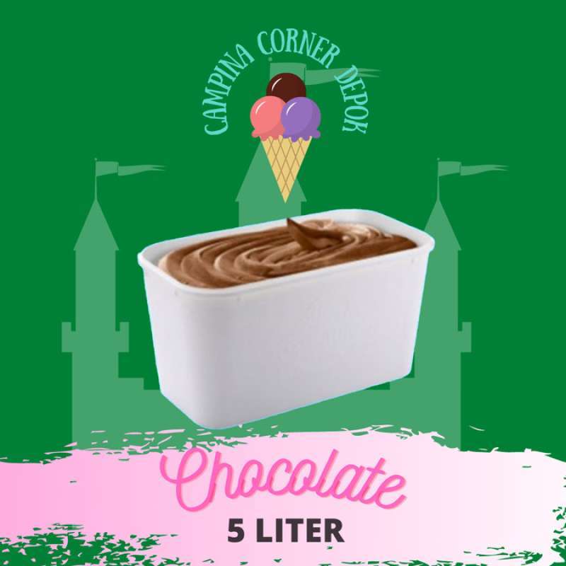 Jual Campina Ice Cream Chocolate 5L di Seller JOVANKA - Wanajaya, Kab ...