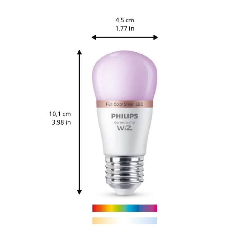 Promo Philips Smart Wifi Led 5w Minibulb P45 With Bluetooth - Tunable ...