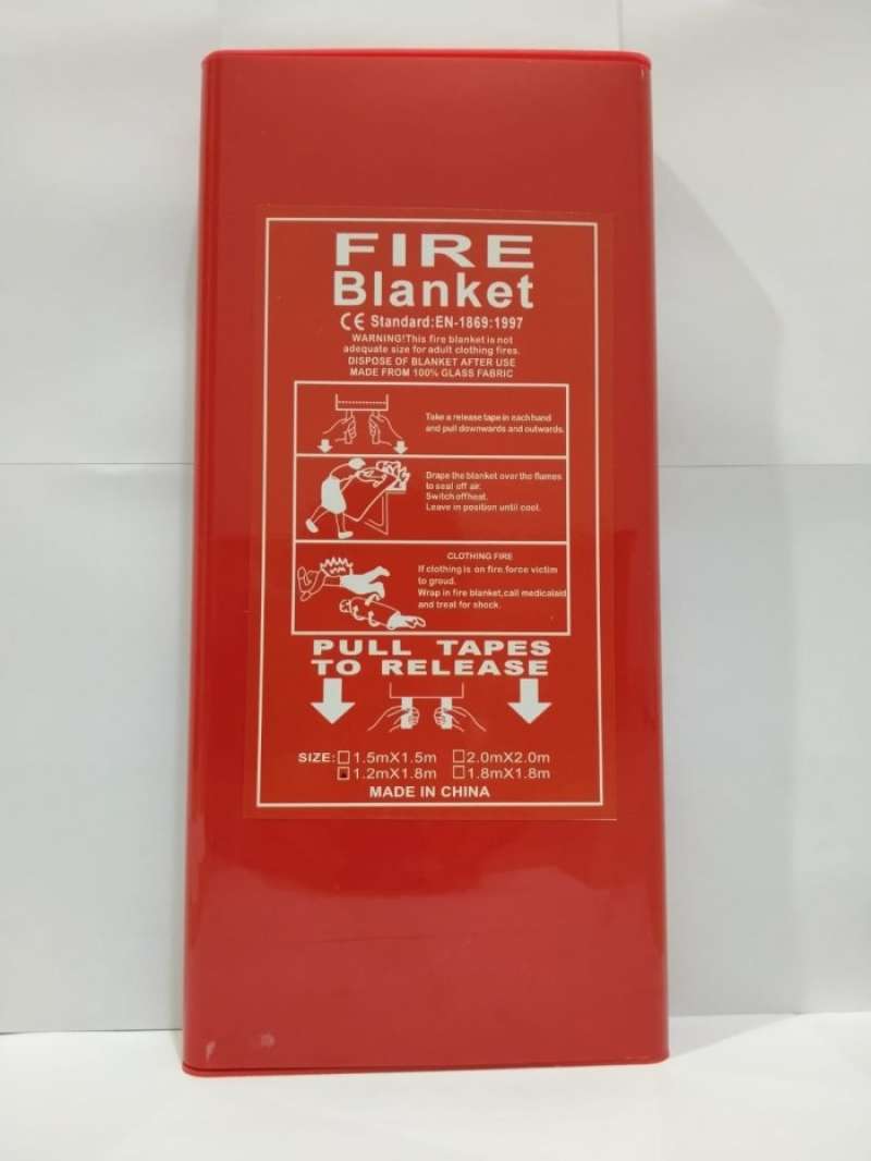 Promo Selimut Pemadam Api 1.2 x 1.8 m - Fire Blanket Diskon 23% di ...