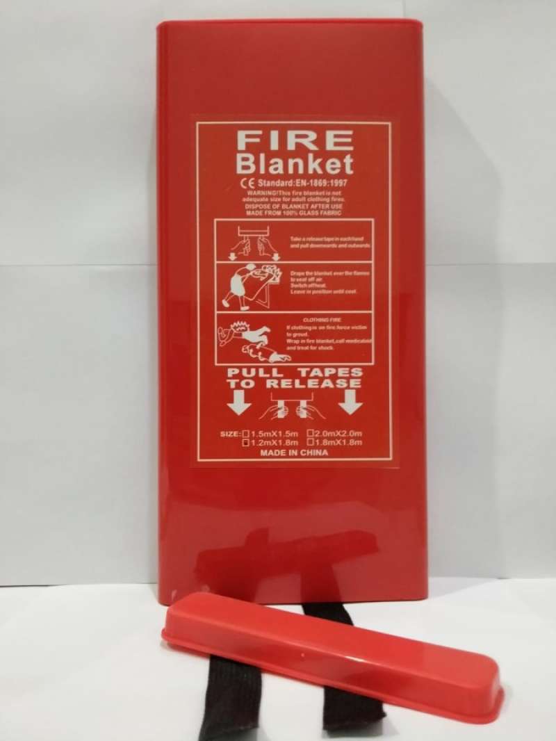Promo Selimut Pemadam Api 1.2 x 1.8 m - Fire Blanket Diskon 23% di ...