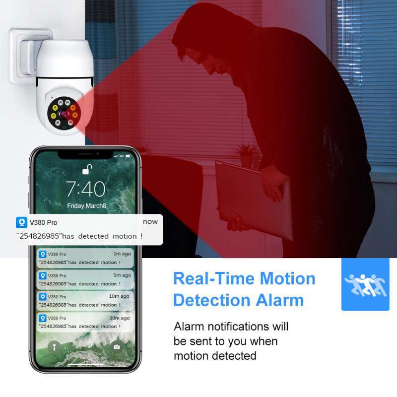 Promo [viverr Aplikasi Jxlcam ] Ipcam Cctv Speed Dome Kamera Keamanan ...