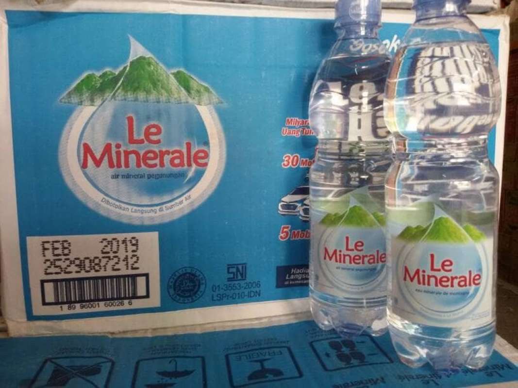 Jual Le Mineral 600 Ml (24 Pcs / Dus) Di Seller Padddington_store ...