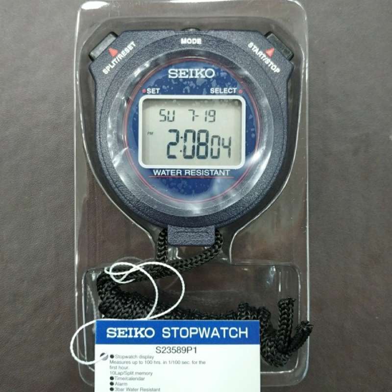 Promo Stop Watch Seiko S23589 Alat Pengukur Waktu Stopwatch Seiko ...