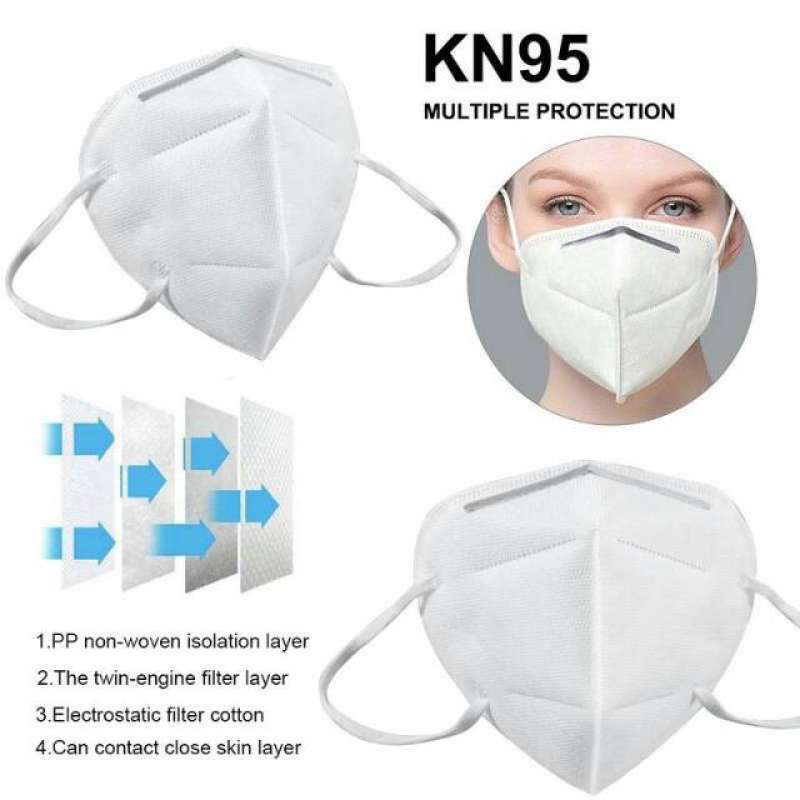 Promo Masker KN95 IZIN BNPB / KN 95 Disposable Face Mask 5 Ply Masker ...