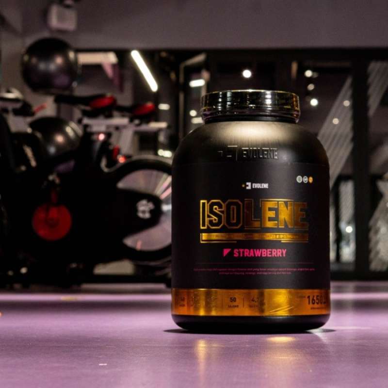 Jual Evolene Isolene Rasa Strawberry 50 Serving Free Shaker Di Seller ...