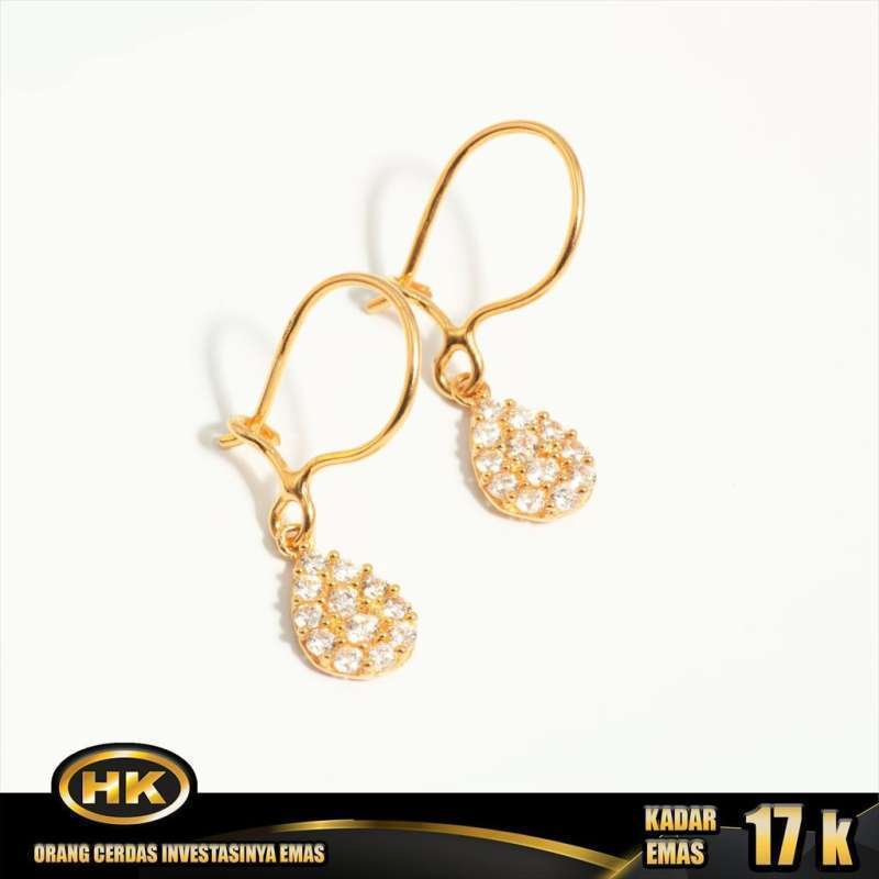 Jual Anting Emas 17K - Type 24 - HK Gold di Seller HK MUSTIKA Official Store - HK MUSTIKA GOLD ...