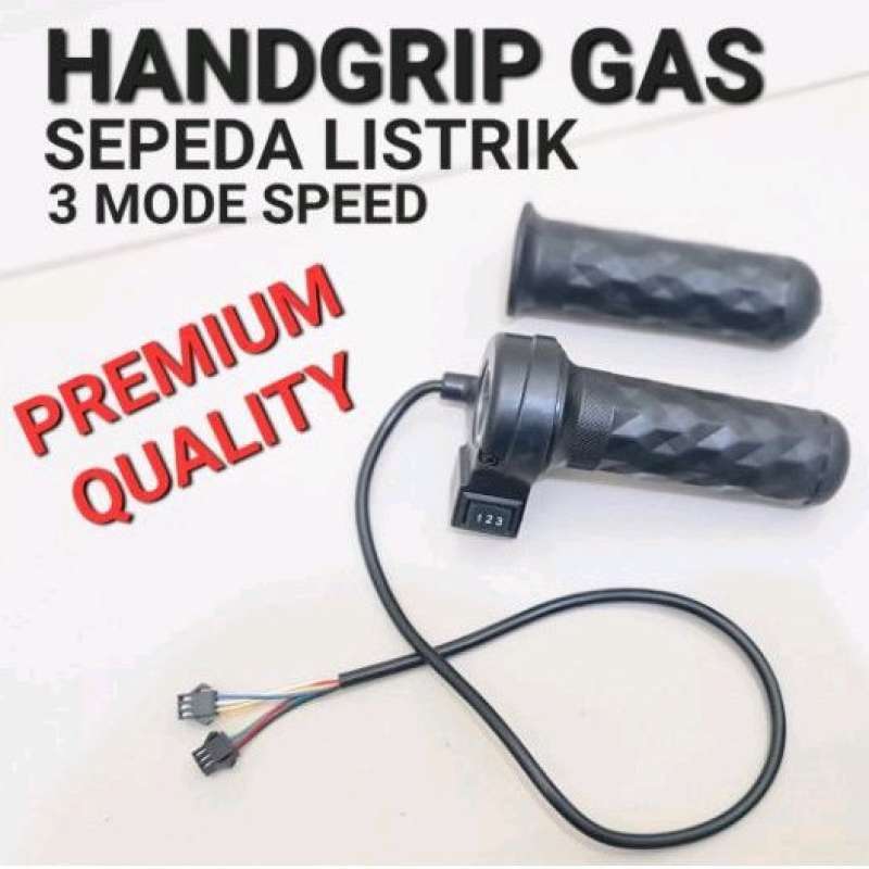 Jual Universal Throttle Handle Grip Gas Sepeda Listrik Selis Sepasang ...