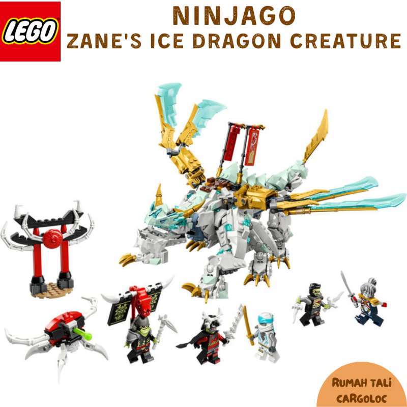 Jual Lego Ninjago Zane's Ice Dragon Creature Bricks Di Seller Main ...