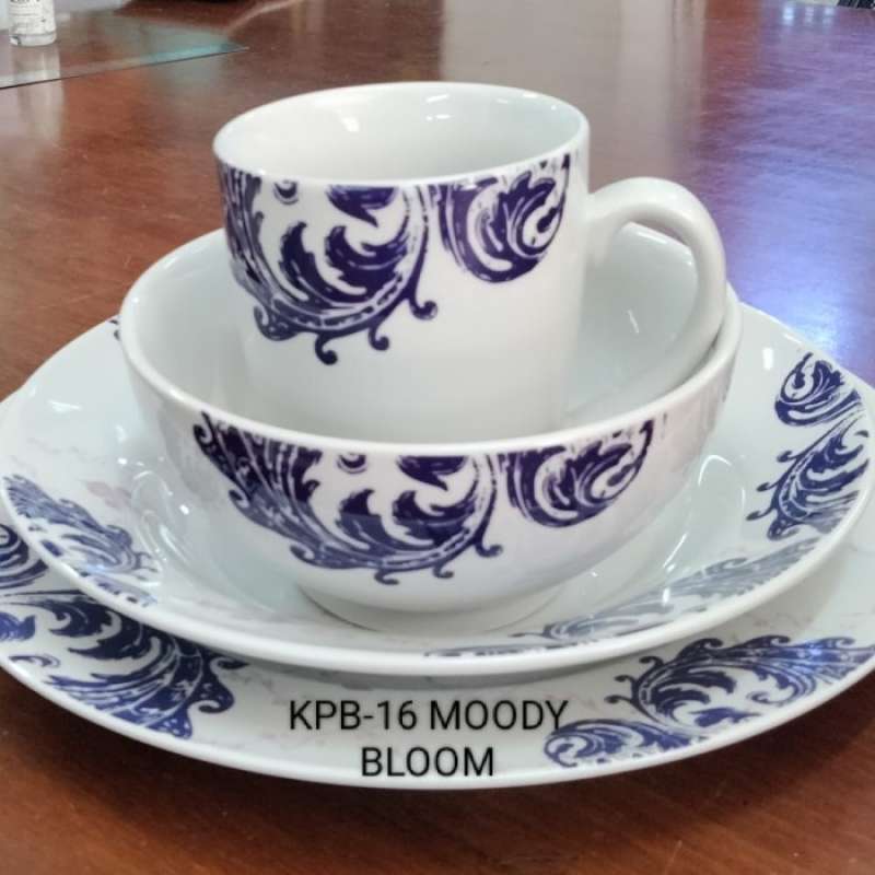 Promo Piring Set Makan Keramik/ Dinner Set Keramik/ Piring Makan ...